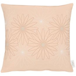 Apelt Dekokissen &raquo;1712&laquo; Kissenh&uuml;lle mit F&uuml;llung, 1 St&uuml;ck rot Polyester B/L: 35cm x 50cm, 1 Stk.
