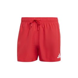 Adidas im 3 Streifen Design mit Taschen in Rot | Gr.: M
