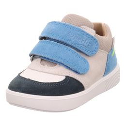 Superfit M&auml;dchen Klettschuh &raquo;SUPIES WMS: mittel&laquo; Sneaker, Freizeitschuh im Retro Look, Gr&ouml;&szlig;enschablone zum Download blau 24