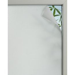 Gardinia Fensterfolie &raquo;Textile 75&laquo; 1 Stk. blickdicht statisch haftend 95% UV-Schutz transparent PVC B/L: 45cm x 150cm