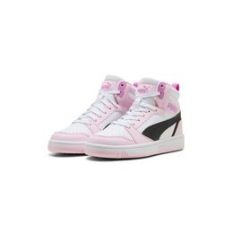 Sneaker "Puma Rebound V6 Mid JR" in Wei&szlig; | Gr.: 38
