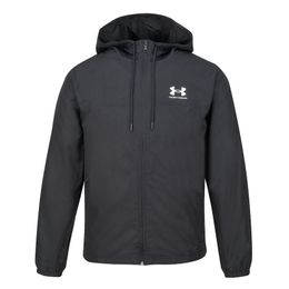 Under Armour Herren Windbreaker &raquo;UA RIVAL WVN WINDBREAKER&laquo; windabweisend, aus Polyester, mit Rei&szlig;verschluss, normale L&auml;nge schwarz-wei&szlig; XXL