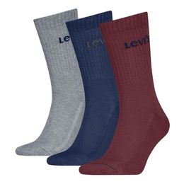 Levi's Levi's Herren Socken &raquo;LEVIS UNI REGULAR CUT ORANGE TAB 3P&laquo; 3 Paar 39-42
