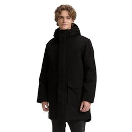 Tom Tailor Denim Herren Tom Tailor Denim Parka mit Kapuze mit wasserabweisender Funktion S