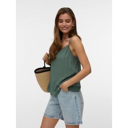 V&eacute;ro Moda Vero Moda Damen Spaghettitop &raquo;VMMENNY LACE SINGLET WVN GA&laquo; Viskose, regular fit XS
