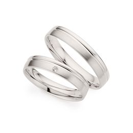 Phoenix Ph&ouml;nix Trauring &raquo;Schmuck Geschenk Silber 925 Trauring Ehering LIEBE versch. Varianten&laquo; Made in Germany - wahlweise mit oder ohne Brillant silber 65, 