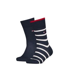 Tommy Hilfiger Herren Socken &raquo;TH KIDS SOCK BRETON STRIPE&laquo; 2 Paar blau 27-30