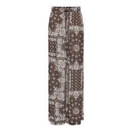 Only Damen Only Schlupfhose &raquo;ONLKAVI AMBELPULL UP WIDE PANTS WVN&laquo; Viskose XS (34), L&auml;nge 32