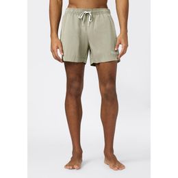 Champion Herren Badeshorts &raquo;Beachshort Standard Fit&laquo; schnelltrocknendes Material, aus Polyamid, bequeme Passform beige M, N-Gr