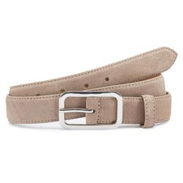 Lascana Damen Lascana H&uuml;ftg&uuml;rtel &raquo;Lederg&uuml;rtel, Anzugg&uuml;rtel, Hoseng&uuml;rtel, Jeansg&uuml;rtel, G&uuml;rtel&laquo; NEU aus hochwertigem Leder mit eleganter Schnalle blau 