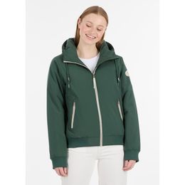 Ragwear Damen Outdoorjacke &raquo;OGGIE WARM&laquo; mit Kapuze Rei&szlig;verschluss mit Kinnschutz, Kapuze mit Kordel gr&uuml;n XL