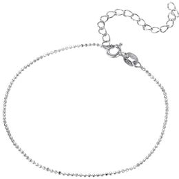 Firetti Herren Silberkette &raquo;Schmuck Geschenk Silber 925 Armband Kette Fu&szlig;kette Bauchkette Kugeln&laquo; in verschiedenen L&auml;ngen erh&auml;ltlich silber 21, Silber