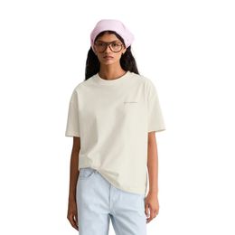 Marc O'Polo Marc O'polo Denim Damen Marc O'Polo DENIM T-Shirt relaxed mit R&uuml;ckenprint beige S