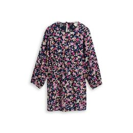 Tom Tailor M&auml;dchen Tom Tailor Midikleid Ohne Taschen mit floralen Allover-Muster 104/110, N-Gr