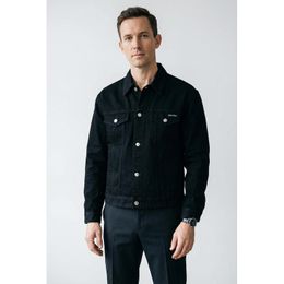 Calvin Klein Jeans Herren Jeansjacke &raquo;90S CK CLASSIC BLACK TRUCKER&laquo; ohne Kapuze Regular fit mit normalen Hemdkragen XXL