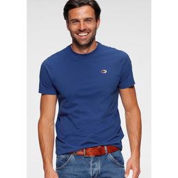 Kangaroos Herren Kangaroos T-Shirt Kurzarm, unifarben, Rundhals, aus Baumwolle, aus Single Jersey blau M (48/50)