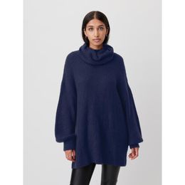 Leger Damen LeGer Strickpullover &raquo;Juna, LeGer by Lena Gercke&laquo; Loose fit mit Rundhalsausschnitt blau 38