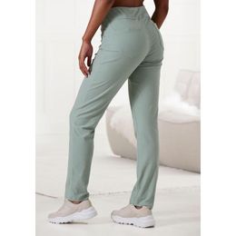 H.I.S. H.I.S Damen Schlupfhose in Jeans Optik, Loungewear gr&uuml;n 40/42, N-Gr