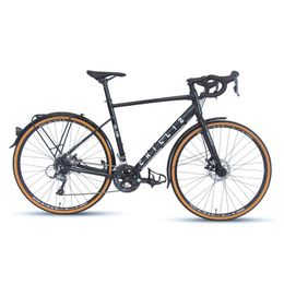 CHILLIZ Gravelbike &raquo;GL.08&laquo; 16 Gang Shimano Claris RD2400 Schaltwerk Kettenschaltung 54cm, 28 Zoll (71,12cm) hinten: 28 Zoll (71,12cm) Gravelbike
