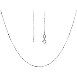 Firetti Herren Silberkette &raquo;Schmuck Geschenk Silber 925 Armband Kette Fu&szlig;kette Bauchkette Kugeln&laquo; in verschiedenen L&auml;ngen erh&auml;ltlich silber 45, Silber