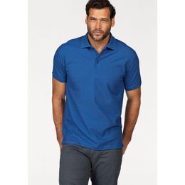 Fruit of the Loom Herren Fruit of the Loom Poloshirt Piqu&eacute;, unifarben blau XXL (60/62)