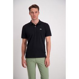 LINDBERGH Herren LINDBERGH Poloshirt mit Logostickerei schwarz S