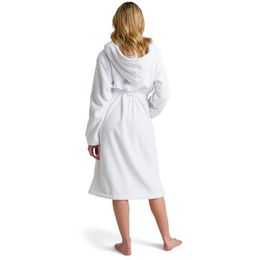 M&ouml;ve Unisex-Bademantel &raquo;Superwuschel Kapuze, ideal f&uuml;r Sauna & Spa, Hotelbademantel&laquo; 1 Stk. in Uni wei&szlig; Walkfrottier XS L: 120cm