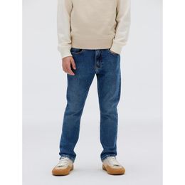 Calvin Klein Jeans Jungen Dad-Jeans &raquo;DAD AUTHENTIC STONE BLUE&laquo; f&uuml;r Kinder bis 16 Jahre beige 12 (152), N-Gr