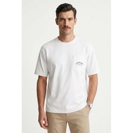 Calvin Klein Underwear Herren T-Shirt &raquo;HERITAGE CREST S/S CREW NECK&laquo; Regular fit mit Rundhalsausschnitt wei&szlig; S (48)