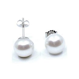 Firetti Damen Perlenohrringe &raquo;Schmuck Geschenk Ohrschmuck Perle&laquo; Made in Germany - mit S&uuml;&szlig;wasserzuchtperle bunt 4, Perlen Silber 925 (Sterlingsilber)