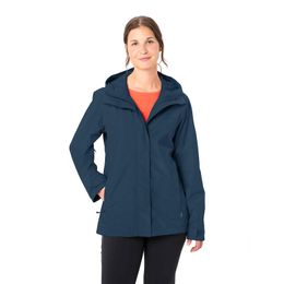 Vaude Damen Vaude Regenjacke &raquo;WOMEN'S STRATHCONA JACKET&laquo; mit Kapuze mit Kapuze mit Kordelzug, wasserdicht, winddicht, atmungsaktiv 34