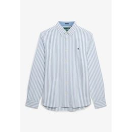 Superdry Herren Langarmhemd &raquo;PREPPY OXFORD L/S SHIRT&laquo; Baumwolle, regular fit blau S, N-Gr