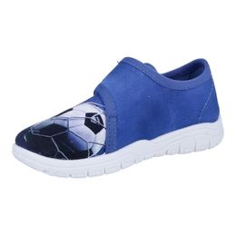 Richter Jungen Hausschuh &raquo;Mailo&laquo; Klettschuh, Kindergartenschuh mit Gr&ouml;&szlig;enschablone zum Download 28