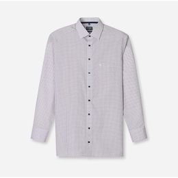 OLYMP Herren OLYMP Langarmhemd &raquo;Luxor modern fit&laquo; New-Kentkragen, Businesshemd wei&szlig; 44, N-Gr