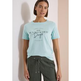 Cecil Damen Print-Shirt &raquo;Style Lea&laquo; Sommershirt, Rundhals, Baumwolle, bedruckt L (42)