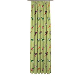 WIRTH Vorhang &raquo;Planes Action&laquo; Multifunktionsband 1 Stk. tlg. Disney gr&uuml;n Satin, Polyester 145cm, Multifunktionsband, 142cm