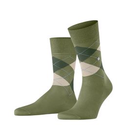 Burlington Herren Socken &raquo;Manchester&laquo; Einheitsgr&ouml;&szlig;e 40-46, Argyle-Muster, -Clip gr&uuml;n 46