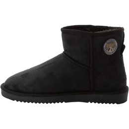 O`Neill O'neill Damen O'Neill Schlupfboots &raquo;BESIANA WOMEN MID&laquo; gef&uuml;tterte Winterschuhe, Winterboots, Snowboots, Schlupfstiefel schwarz 38