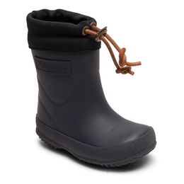 bisgaard M&auml;dchen Gummistiefel &raquo;thermo&laquo; Boots mit Lammwolle, Gr&ouml;&szlig;enschablone zum Download blau 38