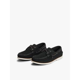 Tommy Hilfiger Herren Bootsschuh &raquo;TH BOAT SHOE CORE SUEDE&laquo; , Casualschuh, Freizeitschuh, Schn&uuml;rer mit B&auml;nder-Durchz&uuml;gen blau 40