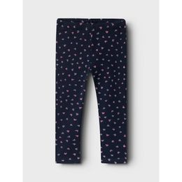 name it M&auml;dchen Leggings &raquo;NMFDAVINA SWEAT FLEECE LEGGING&laquo; innen angeraut blau 116, N-Gr