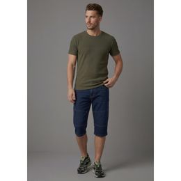 Arizona Herren Jeansbermudas Regular Fit, gerade geschnittenes Bein, niedrige Leibh&ouml;he blau 60, N-Gr