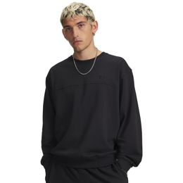 Under Armour Herren Sweatshirt &raquo;UA RIVAL LW CREW&laquo;, lockere Oversized-Passform, f&uuml;r Sportmode und aktive Freizeit XL