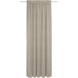 Adam Vorhang &raquo;Easy Diamond&laquo; Multifunktionsband 1 Stk. tlg. aus 100% Bio-Baumwolle braun Jacquard, Baumwolle 145cm, Multifunktionsband, 142cm