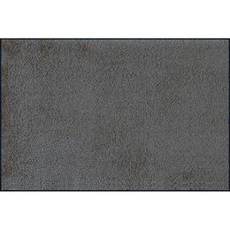 wash+dry by Kleen-Tex Fu&szlig;matte &raquo;Original Uni, Schmutzfangteppich&laquo; rechteckig 9 mm H&ouml;he Schmutzmatte, rutschhemmend, auch als L&auml;ufer erh&auml;ltlich grau 