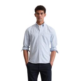 Marc O'Polo Marc O'polo Herren Marc O'Polo Langarmhemd blau XXL, N-Gr