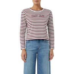 comma, Comma Casual Identity Damen comma casual identity Sweatshirt, taillenbedeckt rosa 44