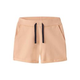 name it Kinder Sweatshorts &raquo;NKFVOLTA SWE SHORTS UNB&laquo; Baumwollmischung, Regular Fit beige 92, N-Gr