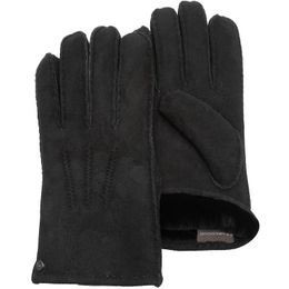 Pearlwood Damen Pearlwood Lederhandschuhe atmungsaktiv, W&auml;rmeregulierend, Wind - und Wasserabweisend schwarz 9