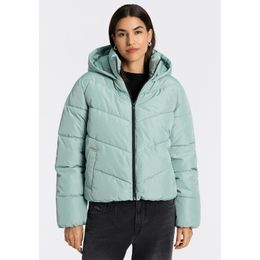 Only Damen Only Steppjacke &raquo;ONLCLARISA PUFFER HOOD JACKET CS OTW&laquo; mit Kapuze Kunstfaser, Steppware, Kapuze, elastische B&uuml;ndchen XXL
